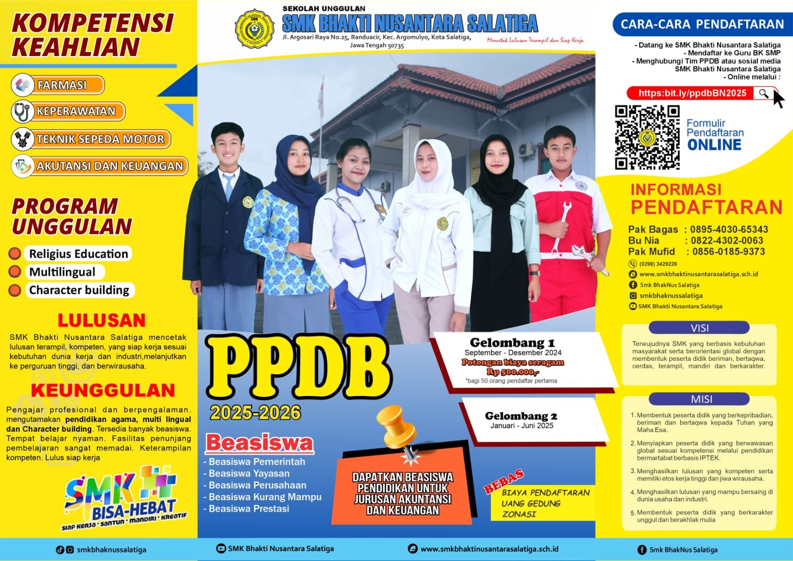Brosur PPDB - SMK Bhakti Nusantara Salatiga